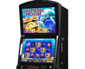 Dolphin’s Moon video slot machine by Spielo very popular.